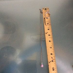 Avon | Jewelry | Avon Set Ring Pendant Chain Silver | Poshmark